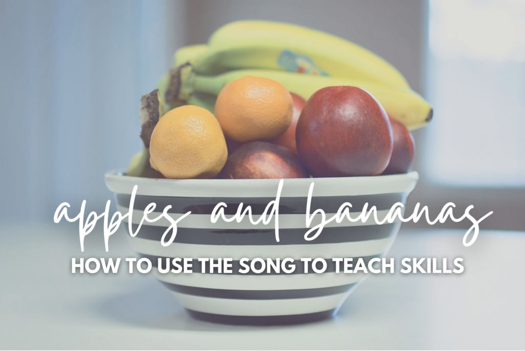 Using Music in Therapy: Apples and Bananas - Project Play Therapy