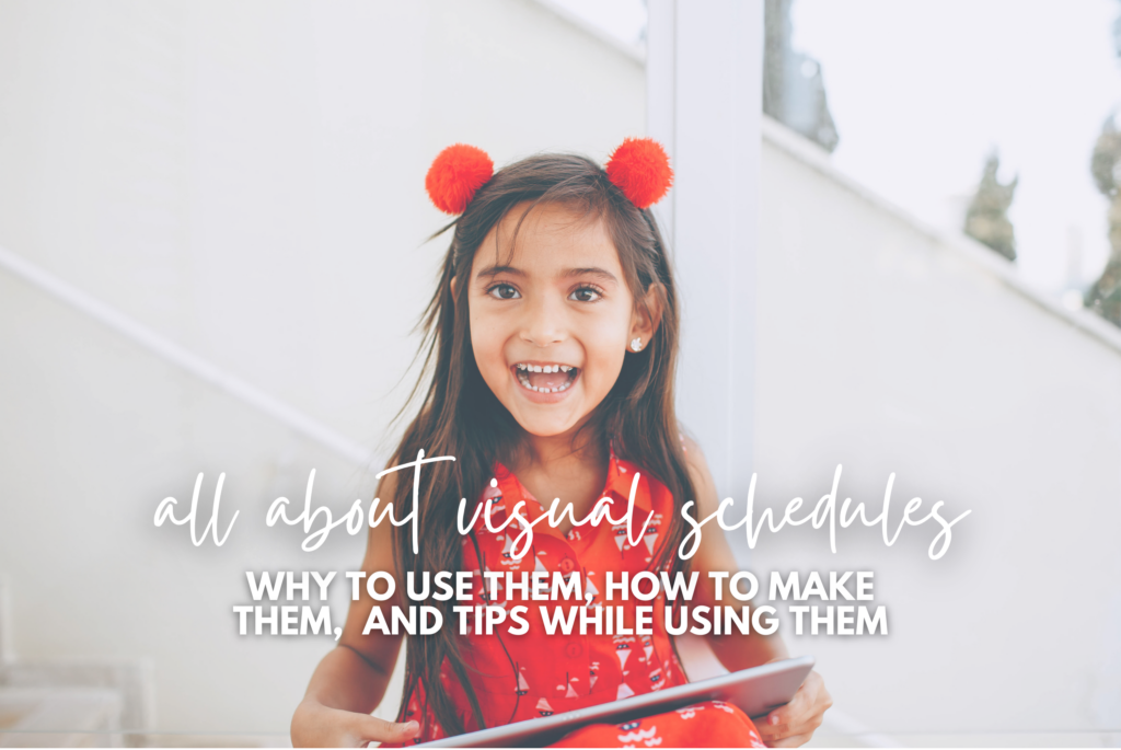All About Visual Schedules - Project Play Therapy