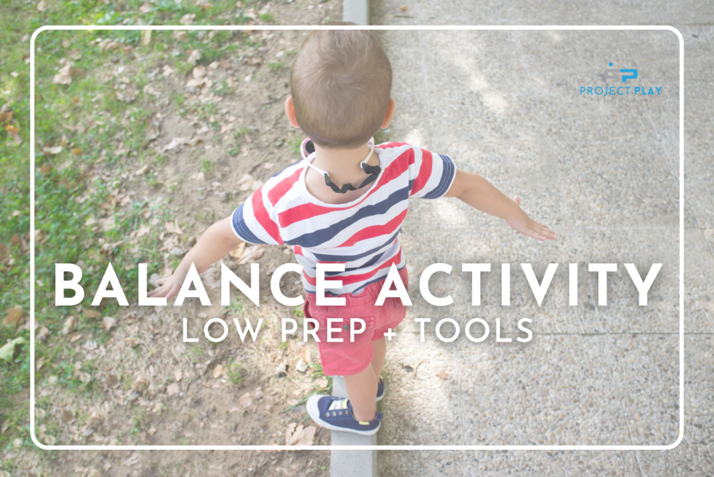 Gross Motor Balance Activities - Project Play Therapy