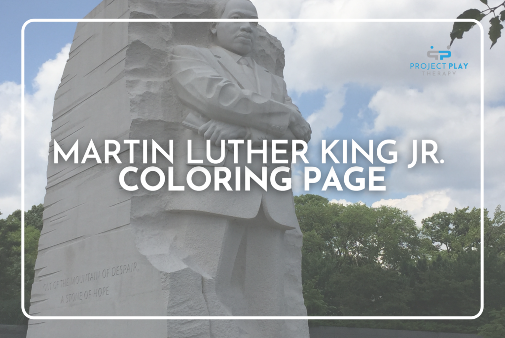 MLK Day | Color Page | Martin Luther King for Kids | MLK