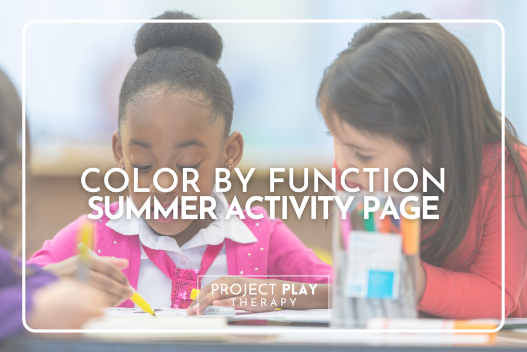 Object Functions: Activity Page - Project Play Therapy