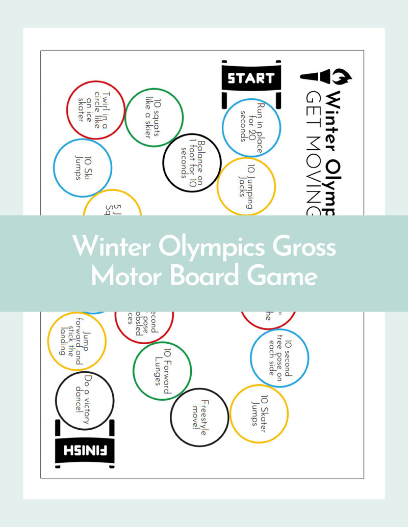 Gross Motor Skills Activities | Olympic Games for Kids