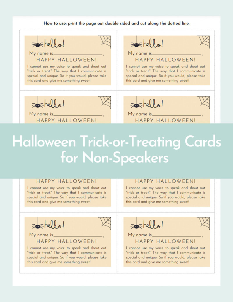 Nonverbal | Halloween Sensory Activities for Toddlers