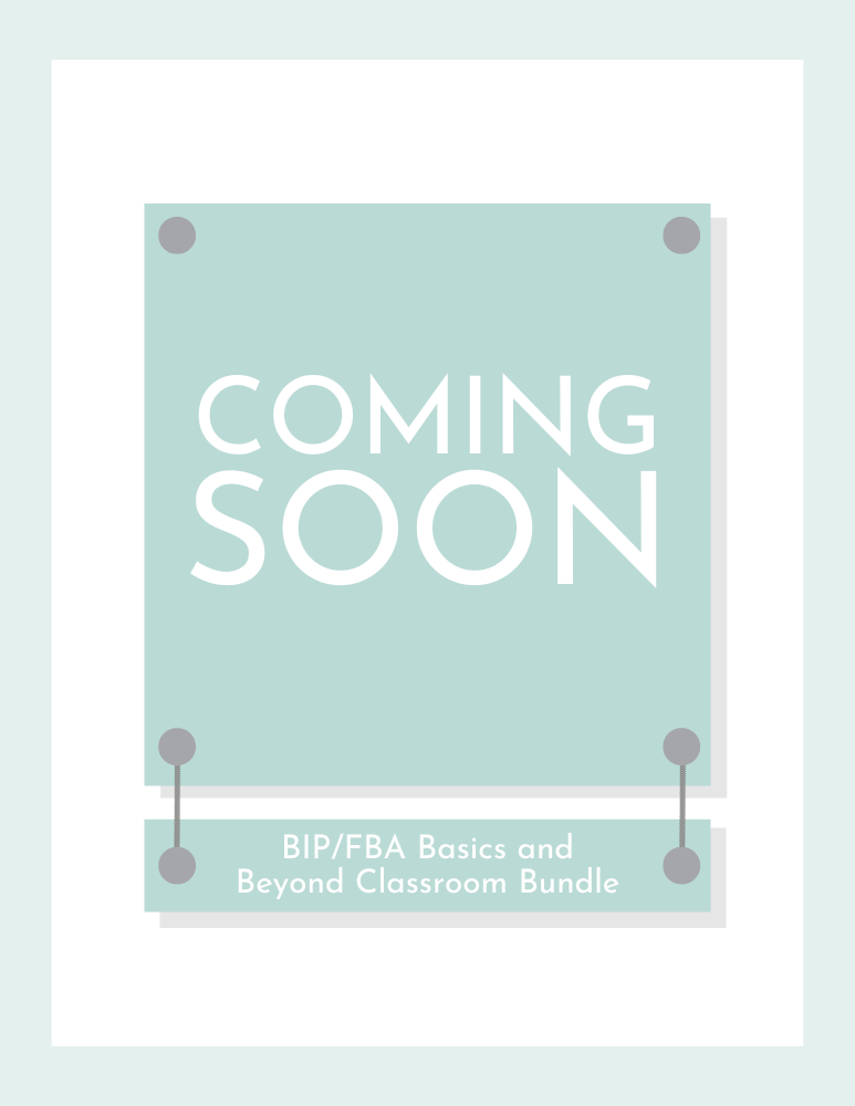 FBA & BIP Basics and Beyond Classroom Bundle - Project Play Therapy