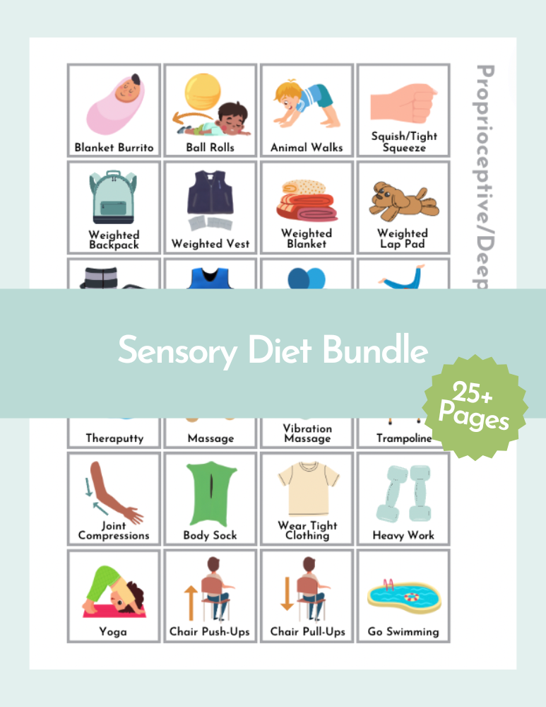 Sensory Diet Bundle - Project Play Therapy