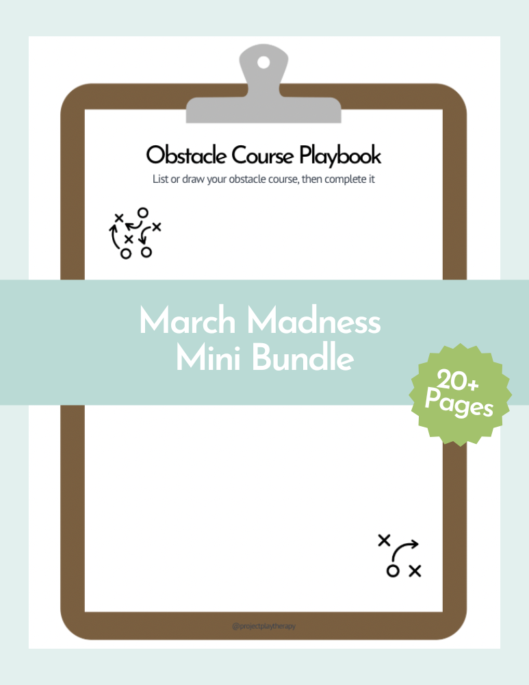 March Madness Mini Bundle - Project Play Therapy